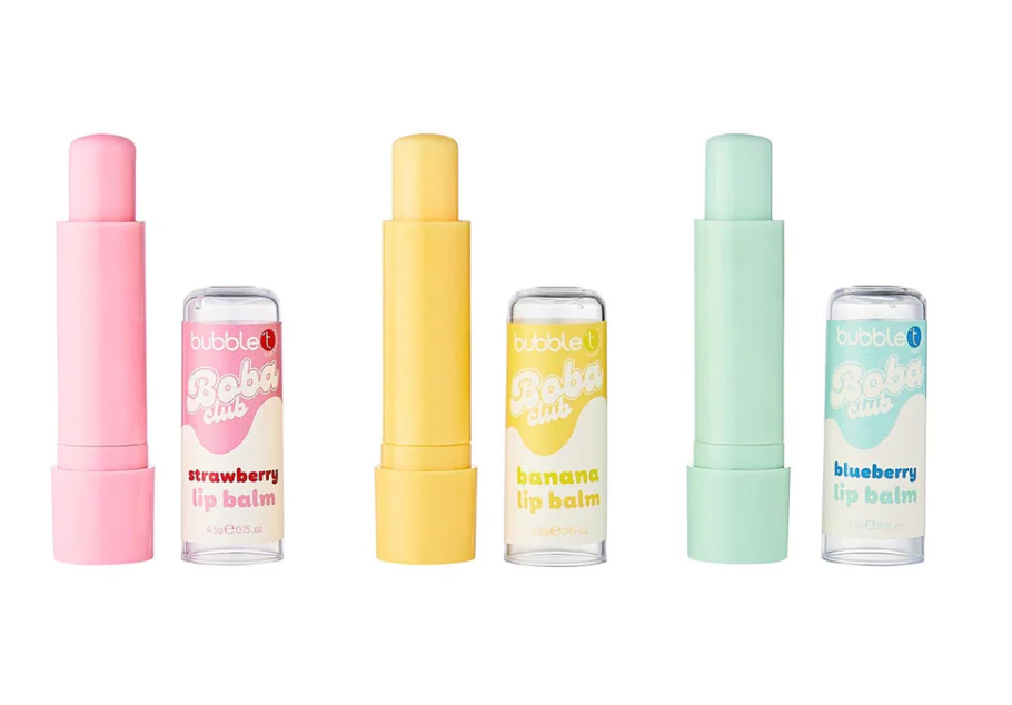 Bubble T Boba Tea Lip Balm Set (3 x 4.5g) – Beauty Goddess