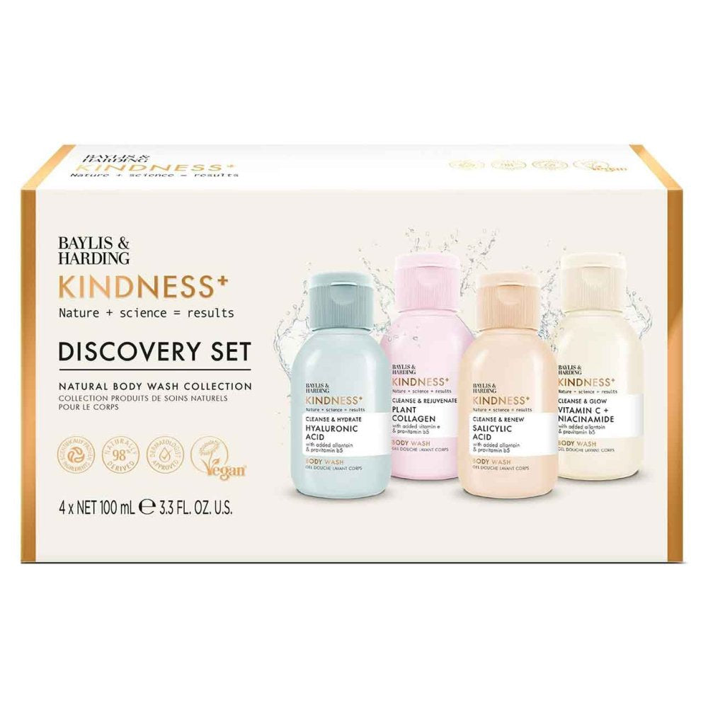 Baylis & Harding Kindness+ Range Discovery Gift Set – Beauty Goddess
