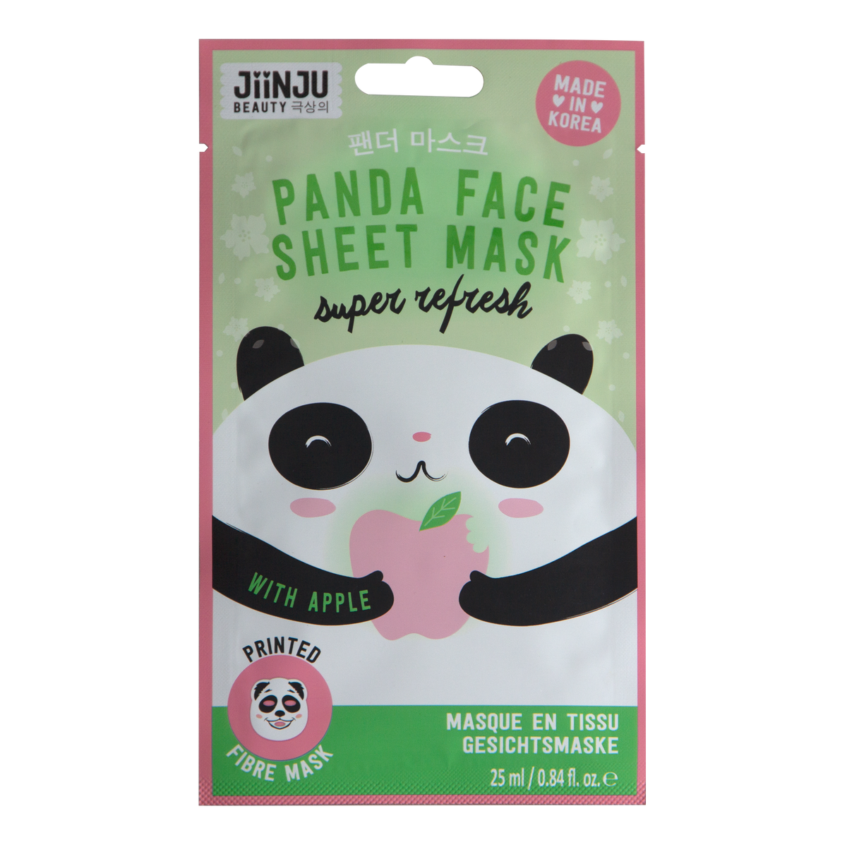 Jiinju Refreshing Panda Face Sheet Mask – Beauty Goddess
