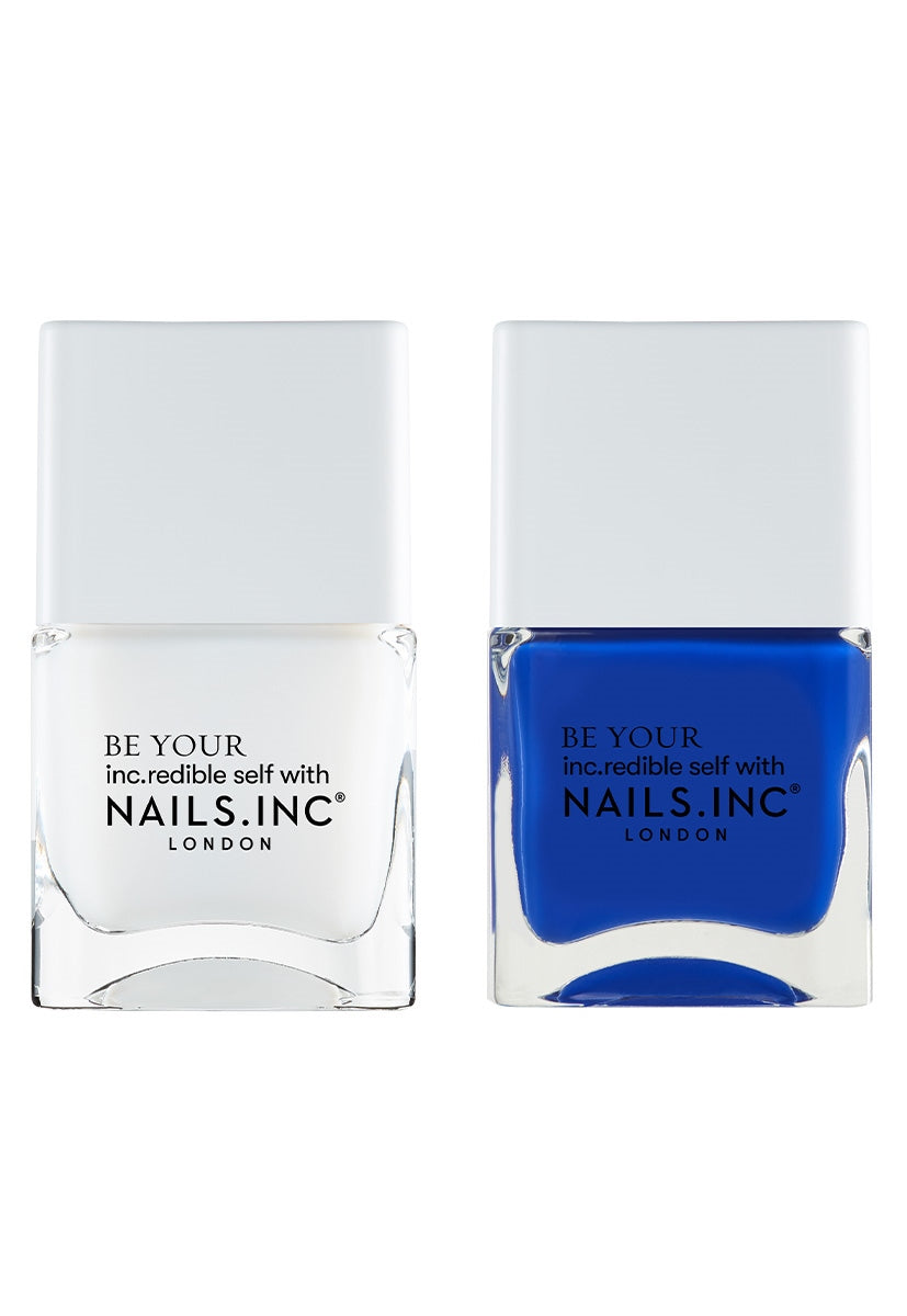 Nails Inc. Made In Mykonos Nail Polish and Stickers Set – Beauty Goddess