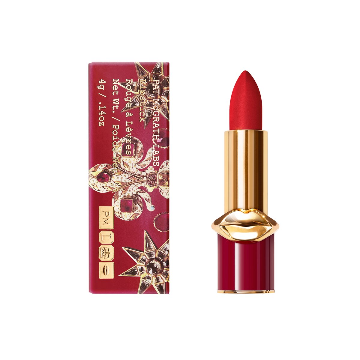 Pat McGrath Opulence Ruby MatteTrance Lipstick - Elson (Blue Red ...