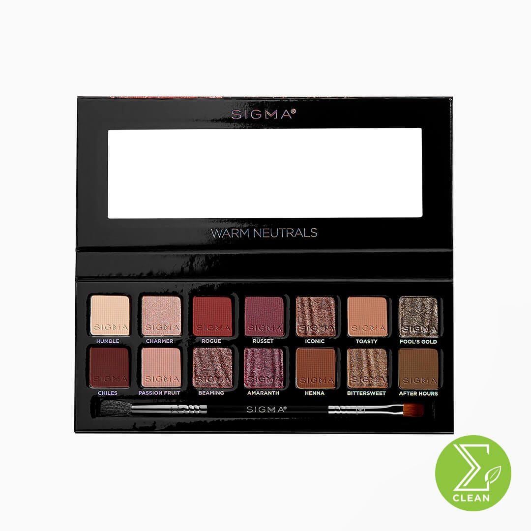 Sigma Beauty Warm Neutrals Eyeshadow Palette Vol 2 - 14 eyeshadows | D ...