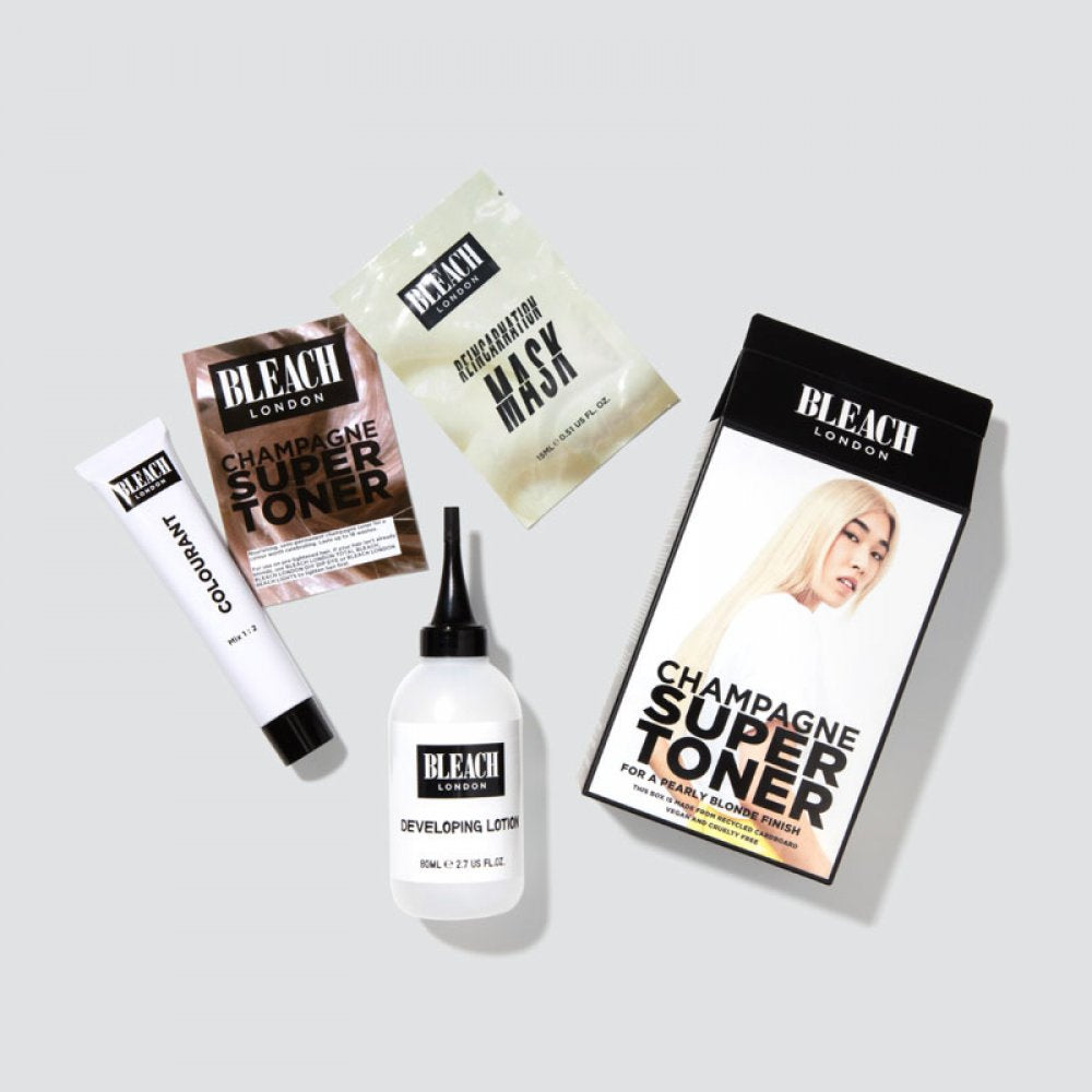 Bleach London Golden Champagne Super Toner Kit – Beauty Goddess